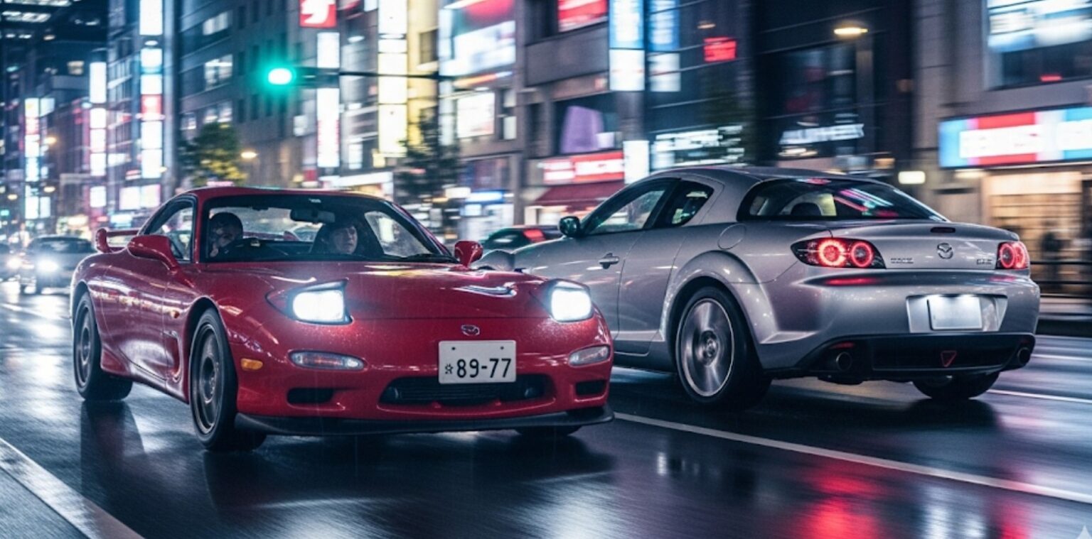 RX-7とRX-8の違いに迫る！燃費や速さの差も詳しく紹介 | 車の広場